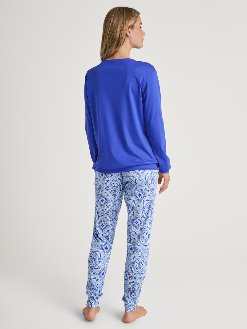 Cuffed pyjamas womens store